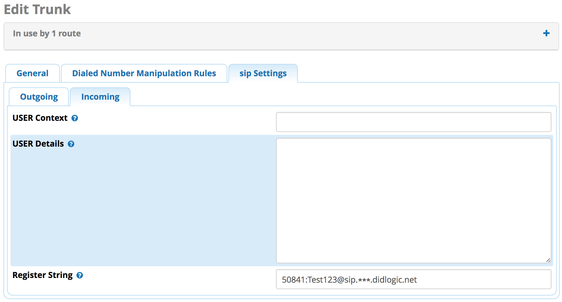 Asterisk setup – DID Logic